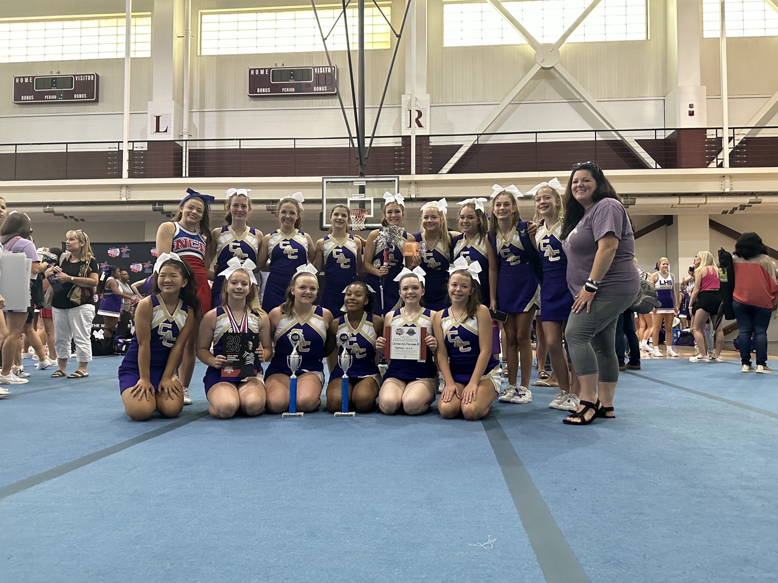 CAC Cheer Brings Home Awards from NCA Leadership Camps - Central ...